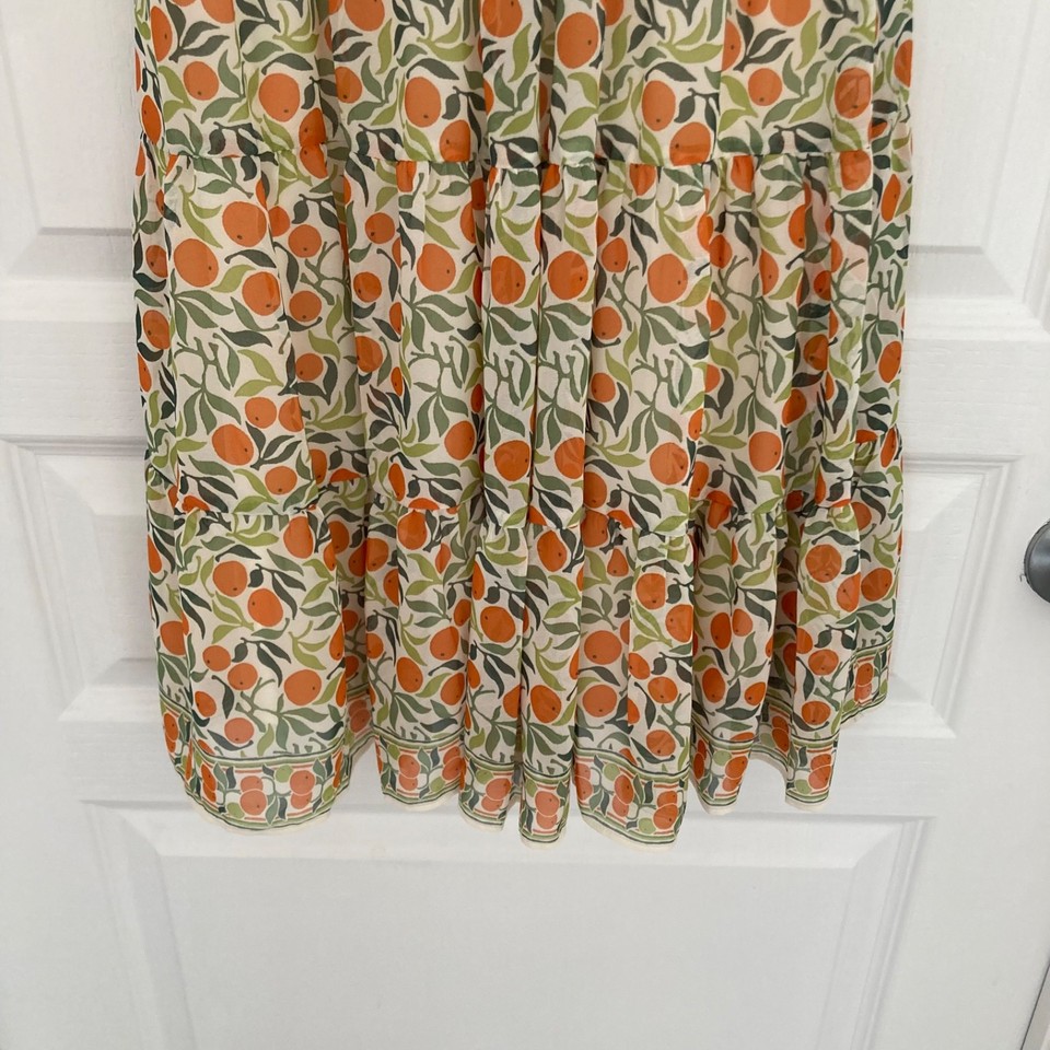 Max Studio Robe western Country XS Col en V FlatteurRobe Volants Légere ...