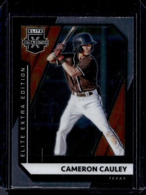 2021 Elite Extra Edition Baseball Cameron Cauley Texas Rangers #73 | eBay