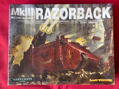 Razorback Tank MkIII New In Box Space Marines Year 2003 Warhammer 40k ...