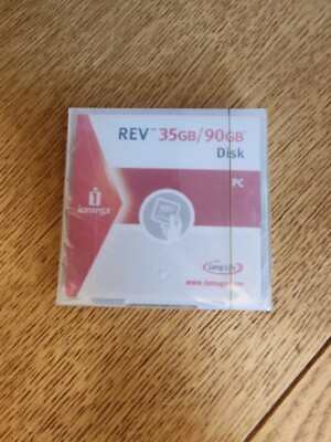 Iomega REV Disk 35GB Capacity PC Factory Sealed | eBay