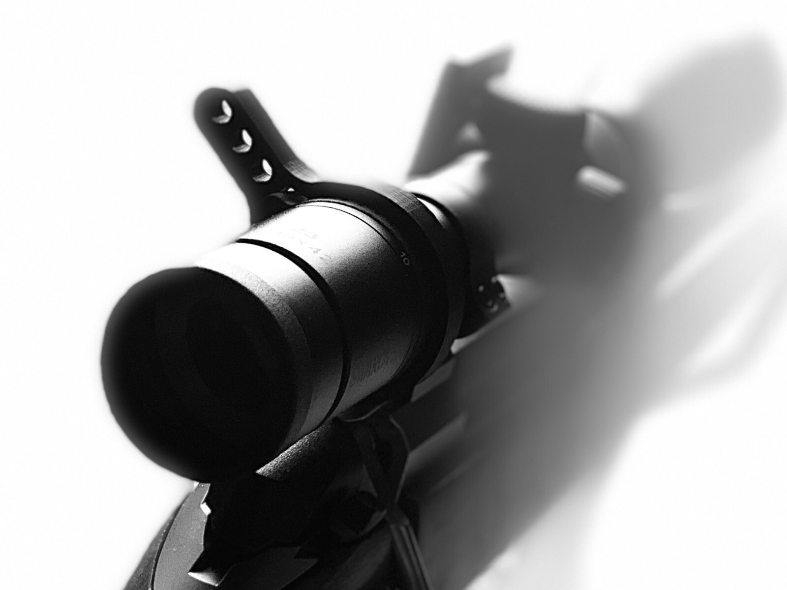 Rifle Scope Throw Lever. Made to Fit. Strong CPE Plastic. Pack of Two ...