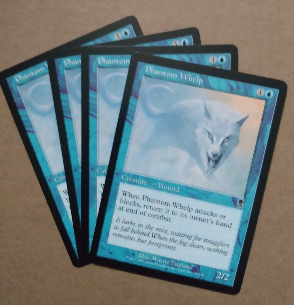 MTG - Phantom Whelp (x4) - Magic the Gathering, Odyssey | eBay