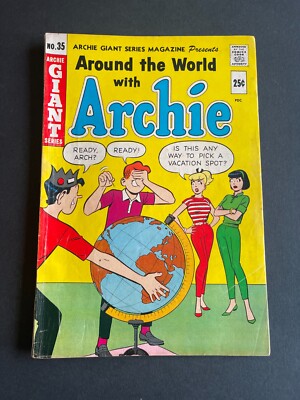 Archie Giant Series #35 - Around the World (Archie, 1965) VG/Fine | eBay