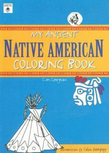 Ancient Coloring Bks.: My Ancient Native American Coloring Book by ...
