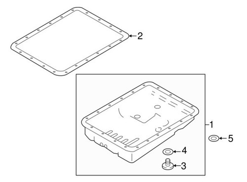 31397-1XJ0A Nissan Gasket-oil pan 313971XJ0A, New Genuine OEM Part | eBay