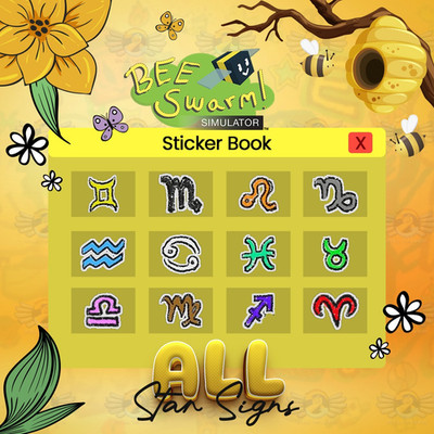 Cheapest Star Signs - Bee Swarm Simulator | Bulk Discount! | eBay