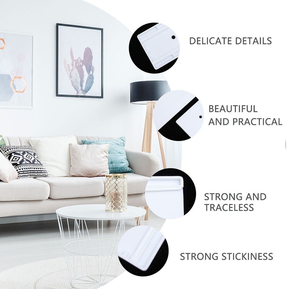 6Pairs Power Strip Holder Wall Socket Hanger for Home and Office Use | eBay