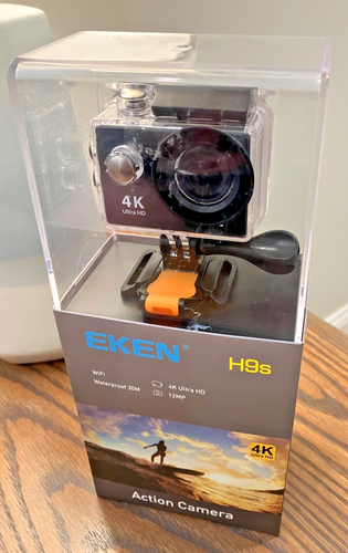 EKEN H9s 4K Ultra HD 12MP Action Camera Video WiFi NIB 2" LCD HDMI ...