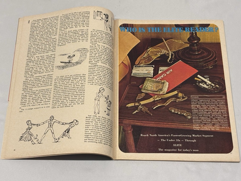 Vintage ELITE 1975 Adult Mens Entertainment Magazine | eBay