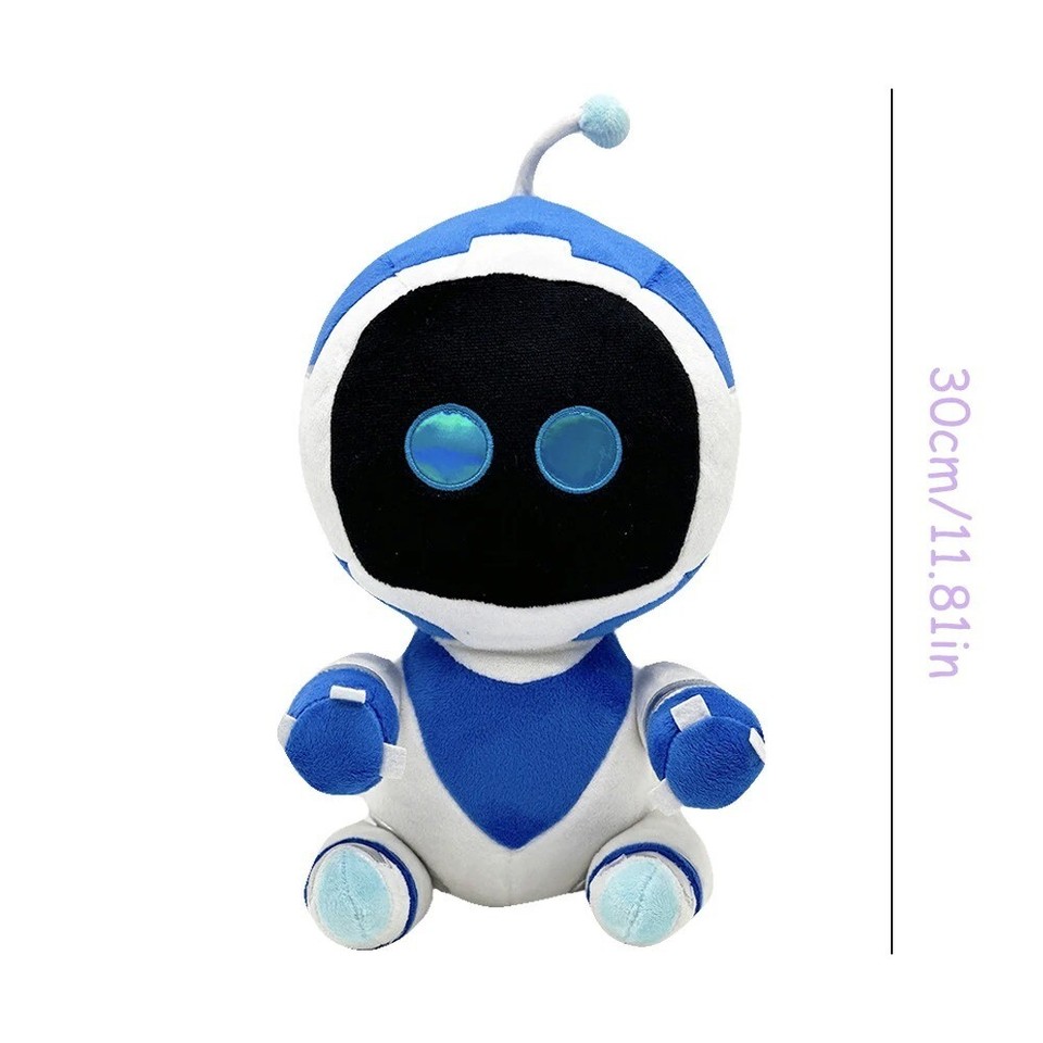 Astro Bot Plush Toy 30cm Cute Soft Stuffed Game Fan Gift Kids Room ...