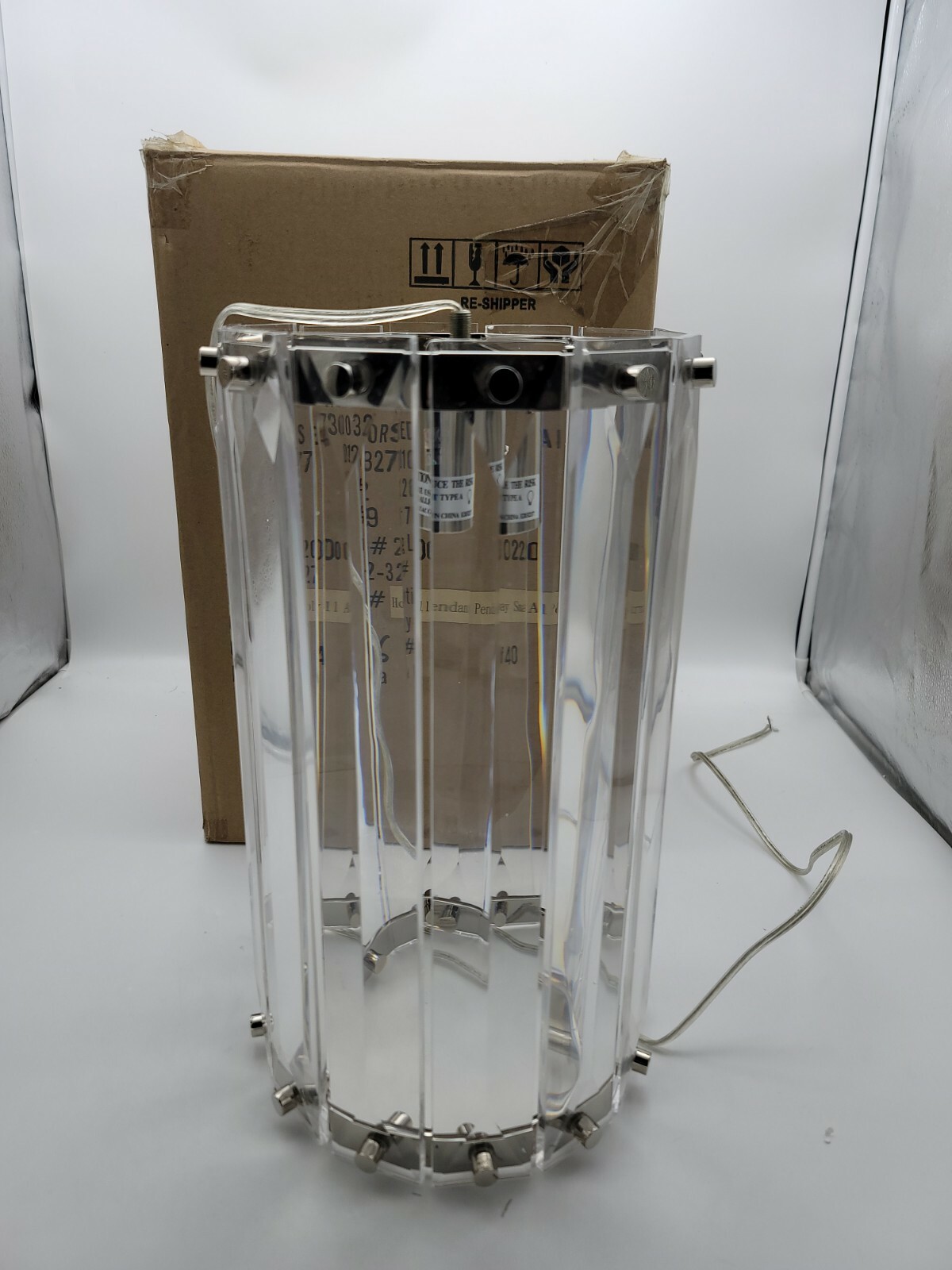 Modern Acrylic Holloway Pendant Lighting Fixture Hanging Lamp | eBay