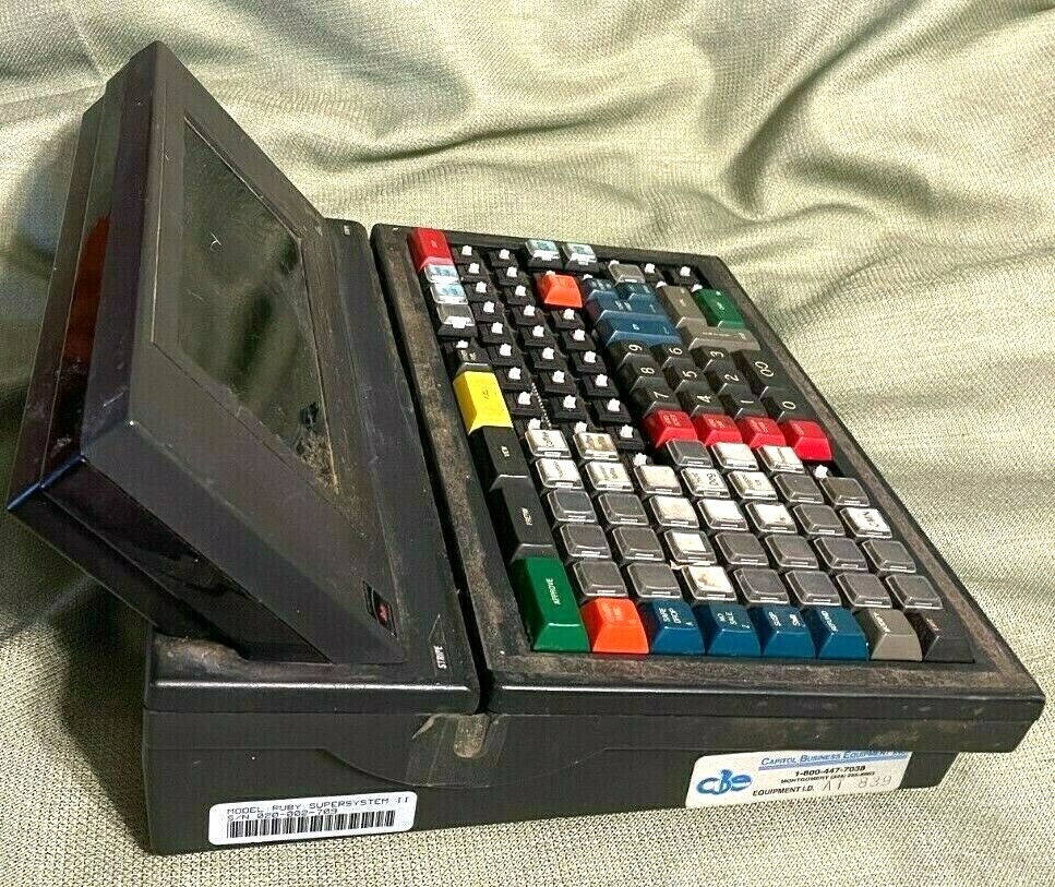 VERIFONE "RUBY"GEMSTONE SUPERSYSTEM II~P/N 040-03-430~POS CASH REGISTER ...