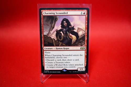 1x Charming Scoundrel - MTG - WOE - NM/M Card - Rare | eBay