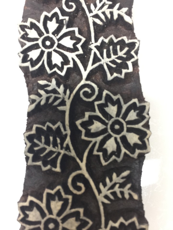 NEW LARGE BEAUTIFUL HAND CRAFTED CUSTOMIZED FLOWER DESIGN WOODEN BLOCK ...