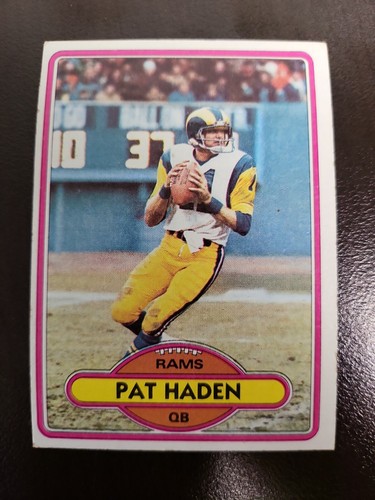 1980 Topps Pat Haden card #445 | eBay