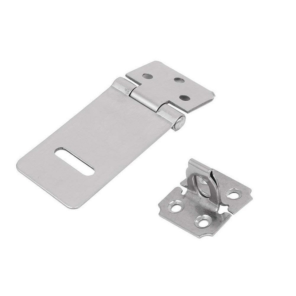XMHF Padlock Locking Hasp Staple Safety Door Clasp Gate Lock 2 Inch ...