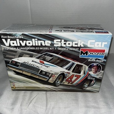 Vintage NIB Monogram 1/24 Valvoline Ron Bouchard #47 Buick Regal Grand ...