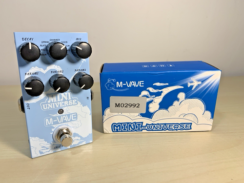 M-VAVE Mini Universe Guitar Digital Reverb Effect Pedal 9 Reverb Effects N4H6 | eBay