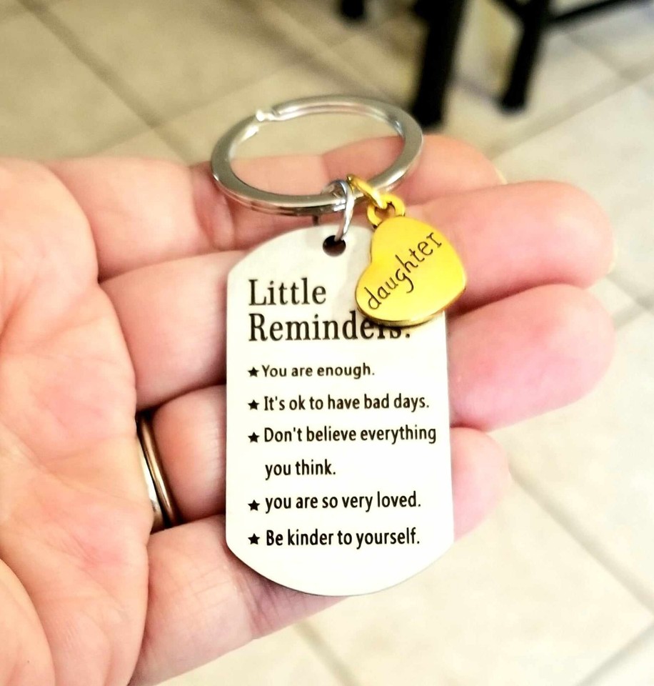 Daughter Keychain, Daughter Inspirational Gift, Daughter Gift, Daughter ...