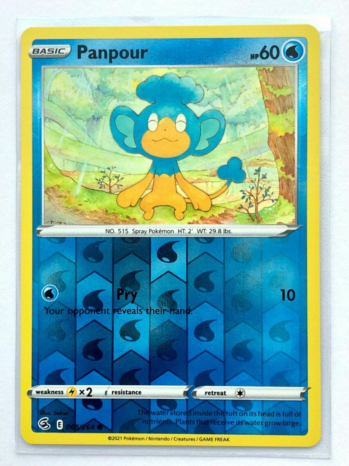 Pokemon Panpour Card