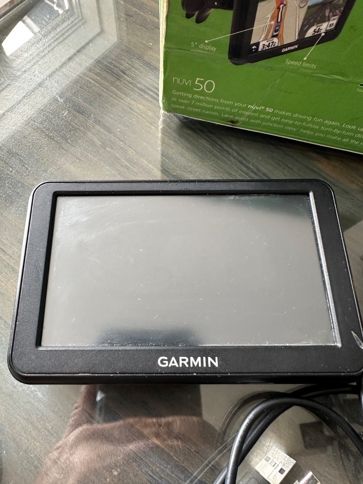 Garmin Nuvi 50 5 inch GPS Navigator - WORKS !!! | eBay