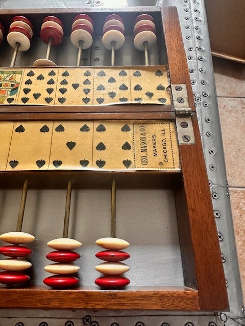 RARE ANTIQUE FARO (PHARO) - CASE KEEPER | eBay