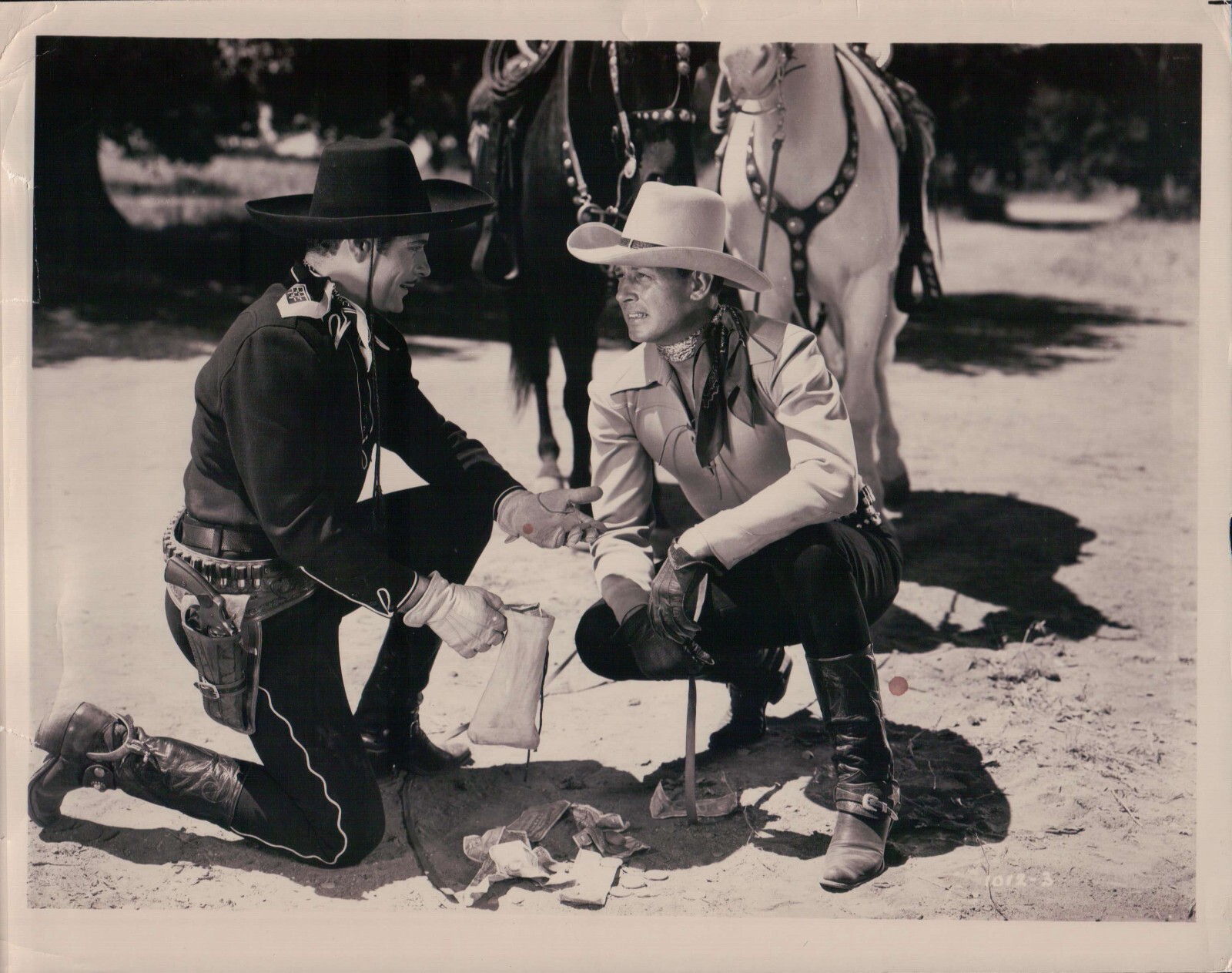 Vintage 8x10 Photo Oklahoma Renegades 1940 Robert Livingston & Duncan ...