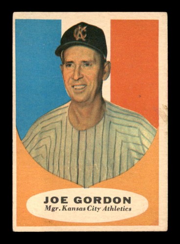 1961 Topps #224 Joe Gordon MG VG/VGEX X2621745 | eBay