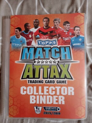 Topps Match Attax Trading Card Game 2009 / 2010 NO 217 TO 358 ( ORANGE ...