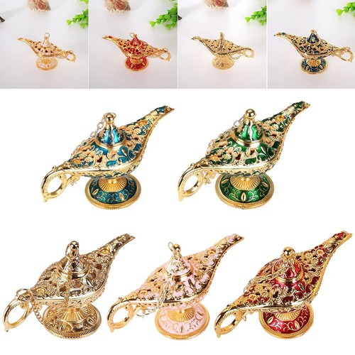 Collection Arts Props Aladdin Lamp Wishing Light Magic Lamp Decoration ...