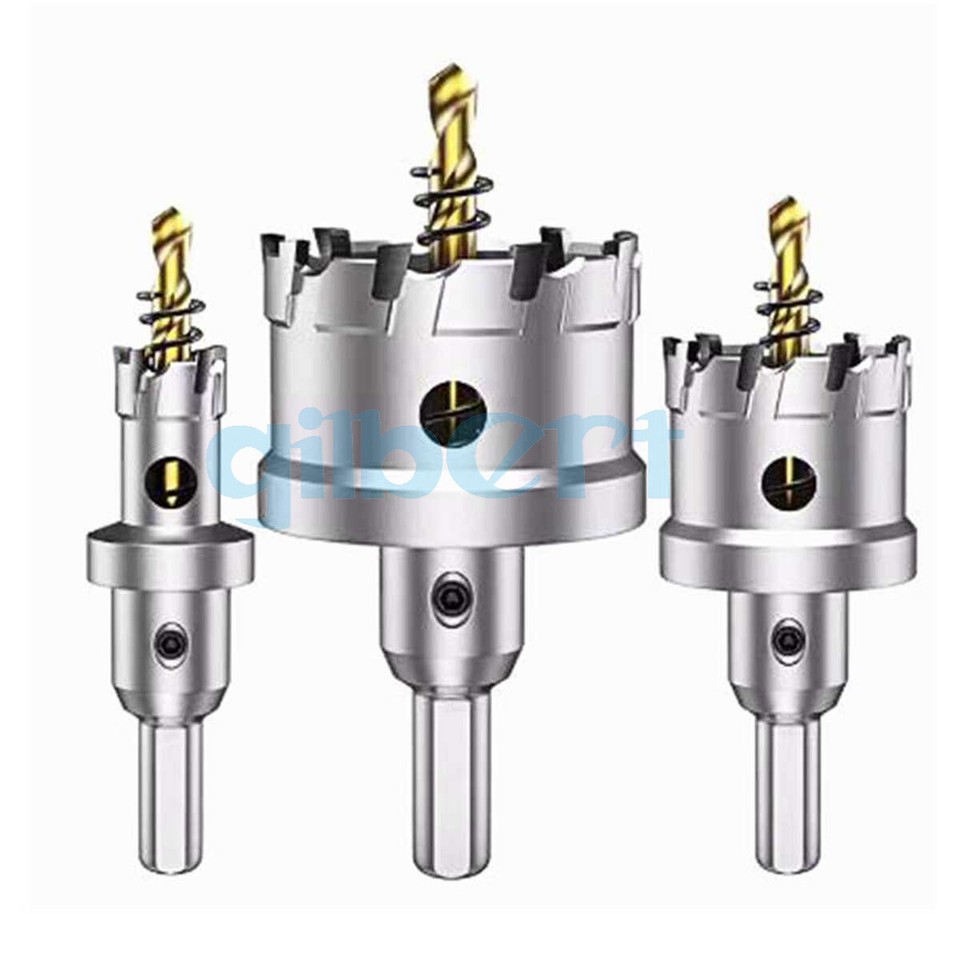 Cut Hole Dia 14-38mm Drill Bit CNC Hole Saw For Stainless Aluminum ...