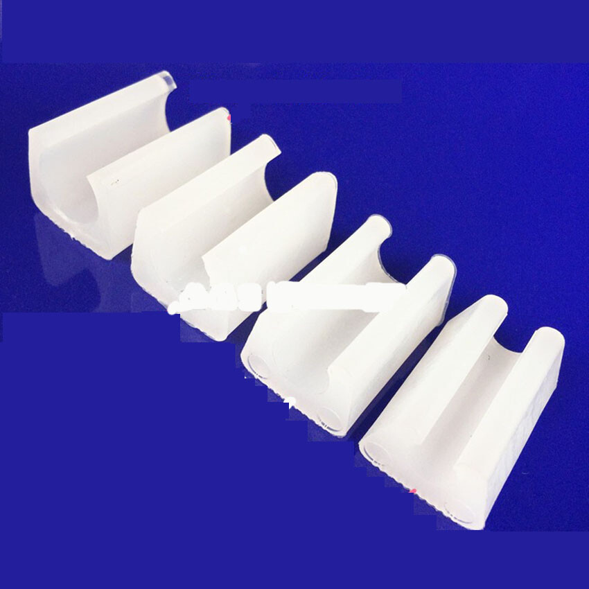 Protector Non-slip U Shaped Damper Stool Pipe Clamp Chair Leg Pad Tube ...