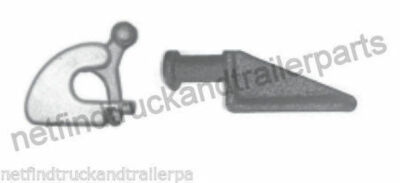 Truck Trailer Body Hardware Tailgate Latch & Hinge System Compact Kit ...