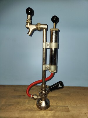 Vintage Micro Matic Beer Keg Tap Bass Ale with Hand Pump Man Cave Beer ...