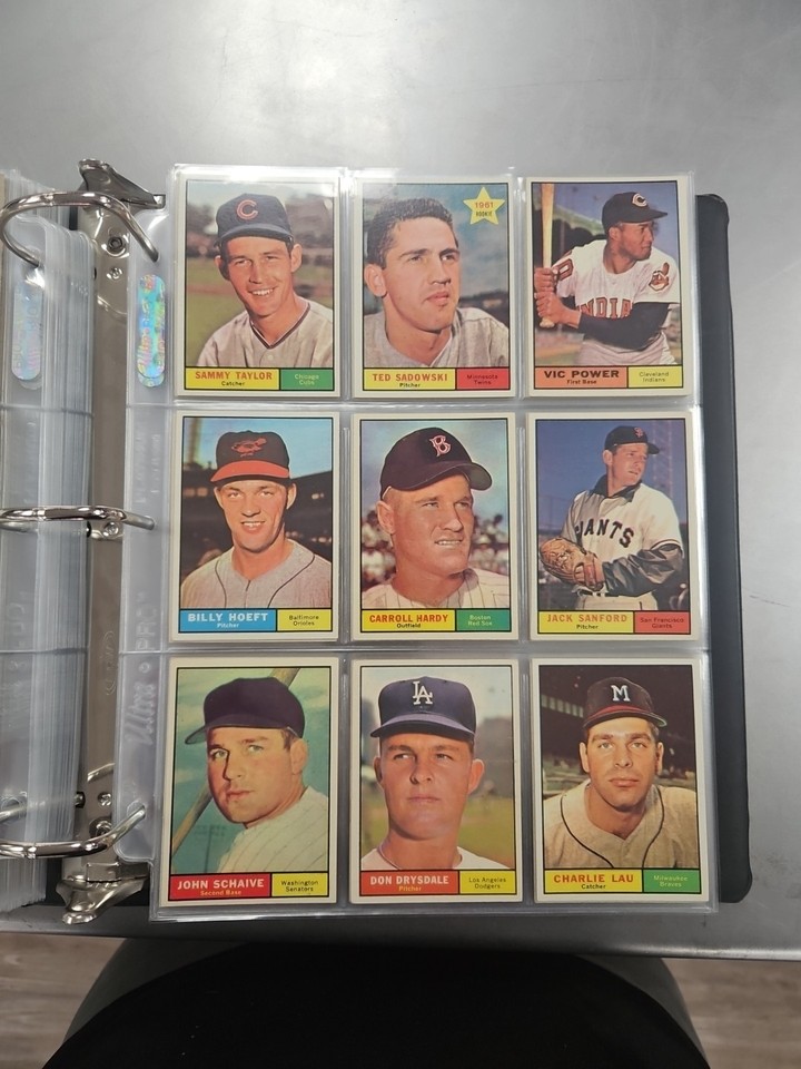 1961 Topps Baseball Complete Set (587)+ Nrmint High Grade | eBay