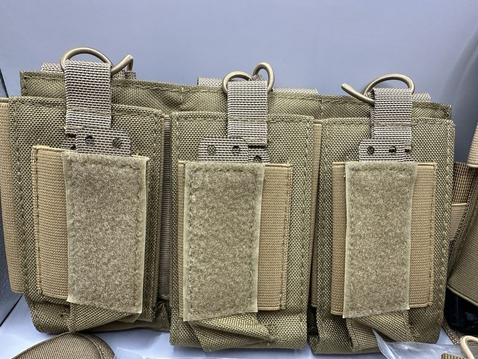 Large Lot Of Tactical Gear Pouches Tourniquet Scissors FDE Accessories ...