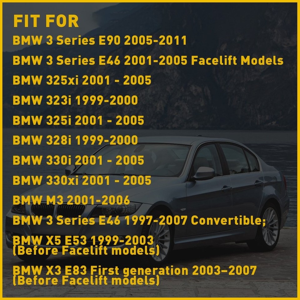 4pcs For BMW E46 3-Series Window Switch Button Cover Cap 323i 325i 330i 328i EXV | eBay