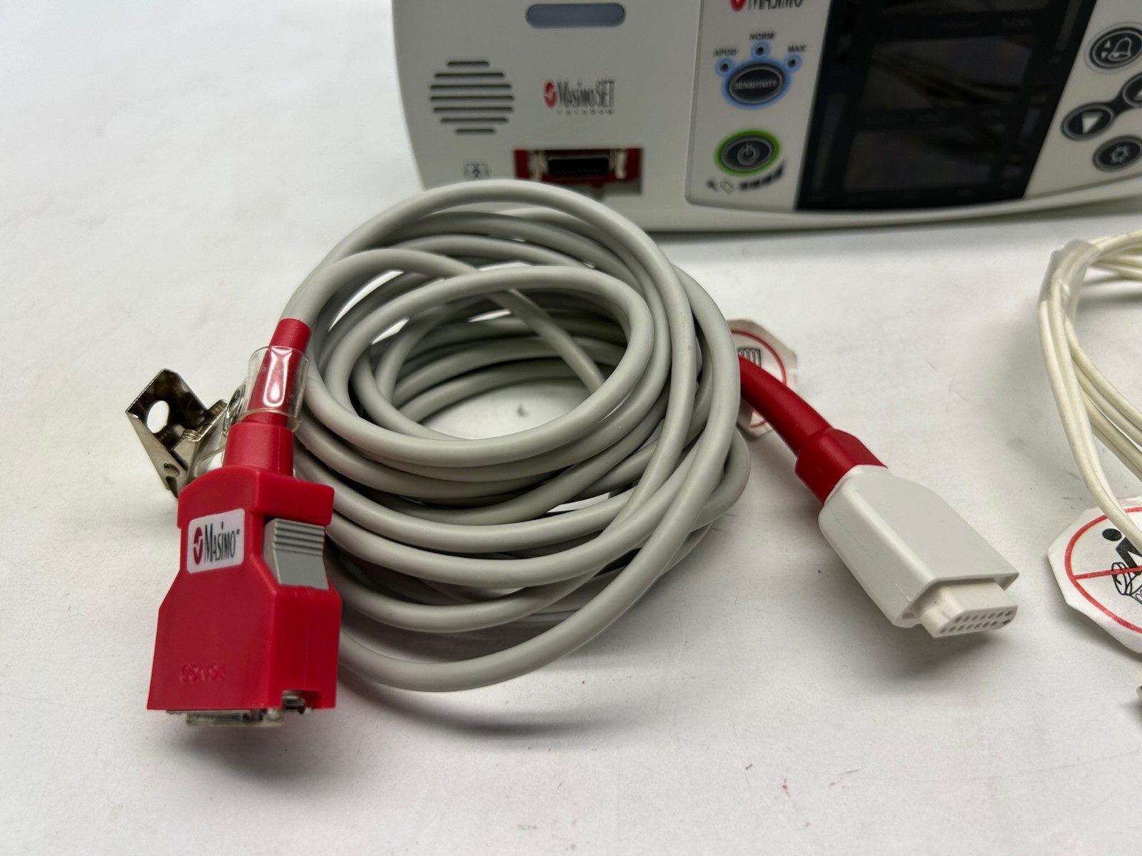 Masimo Rad-87 Pulse CO-Oximeter, Horizontal, Tested, New Battery, Power ...