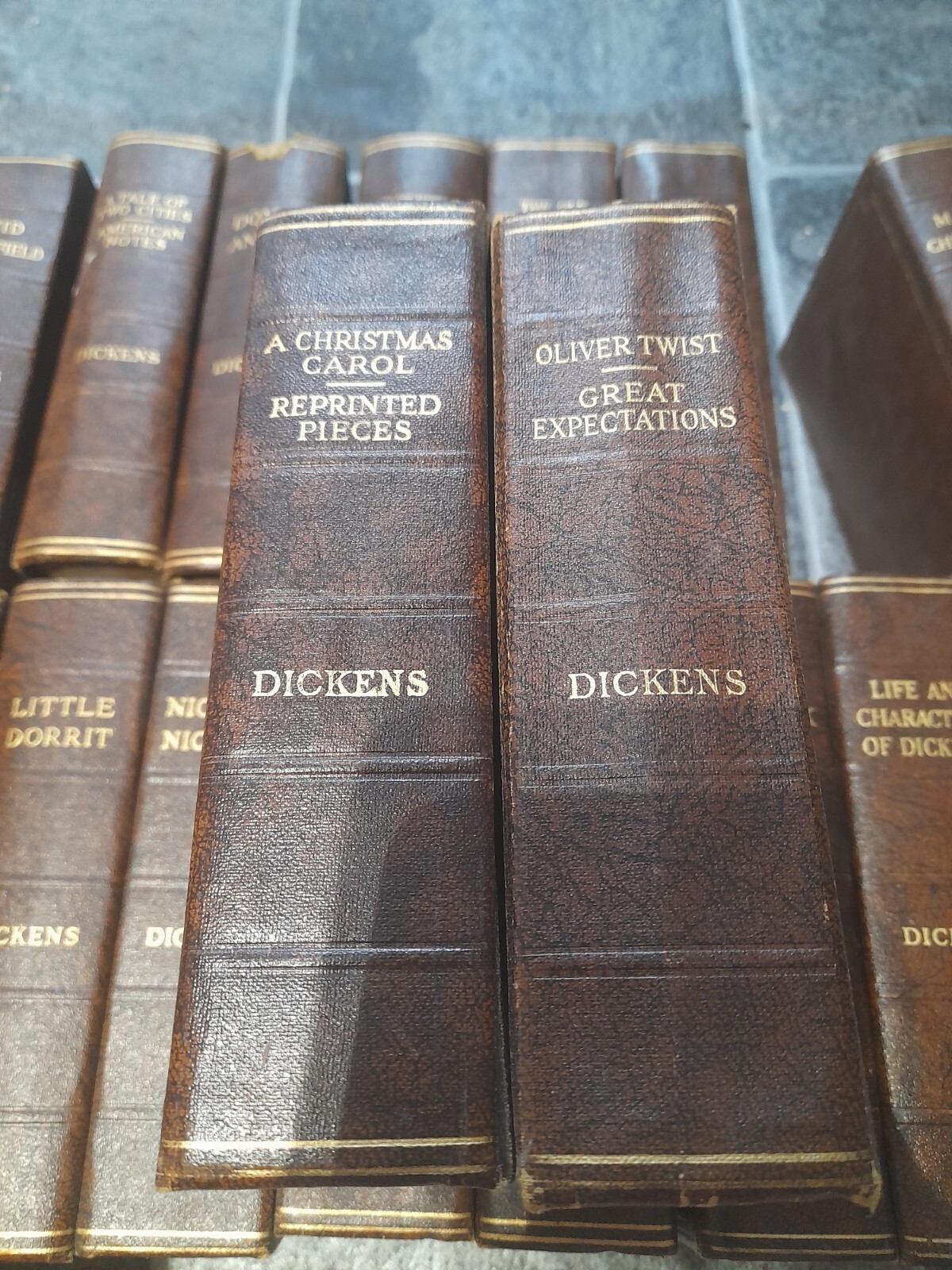 Vintage Charles Dickens Collection Odhams Press Ltd. 1930s Full Set of ...