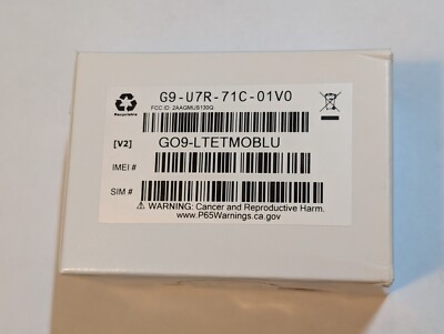 Geotab Go9 Fleet Tracker LTE T-Mobile Black GO9-LTETMOBLU | eBay