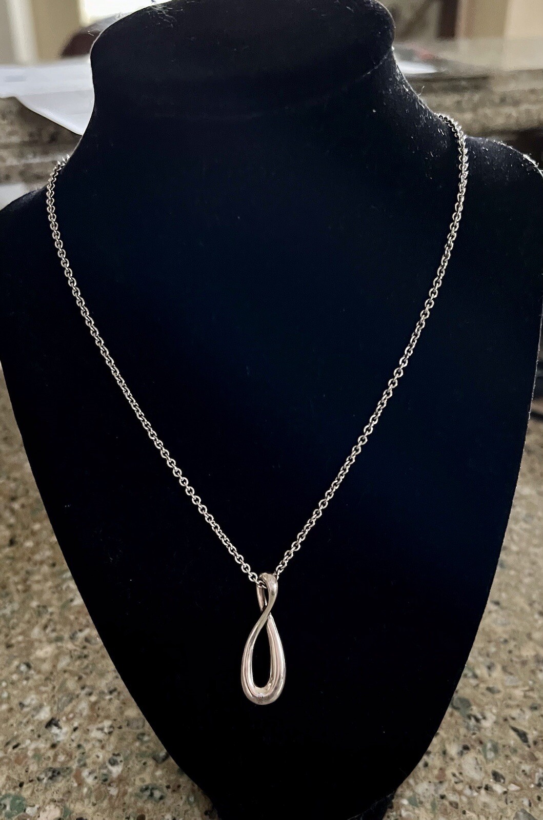 Vintage James Avery Sterling Silver Infinity Pendant … - Gem