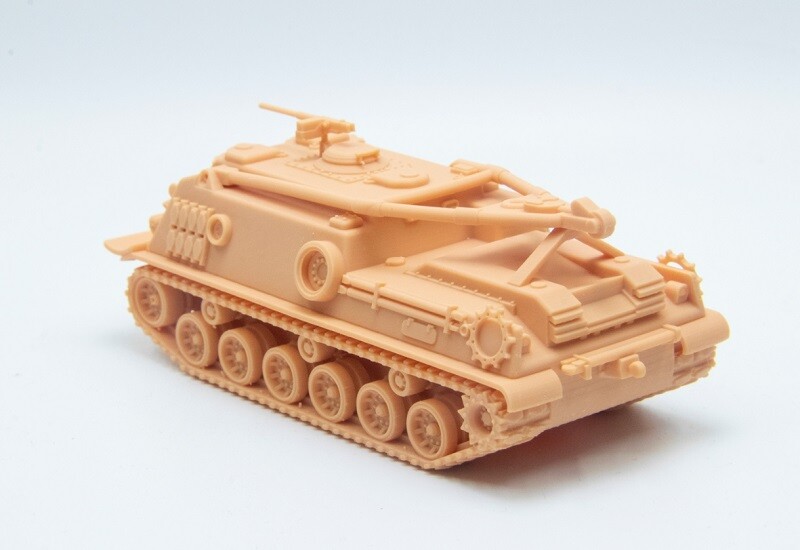 1/72 WW II US "M88 Tank ENGINEERING vehicle" unpainted kit model (3D ...