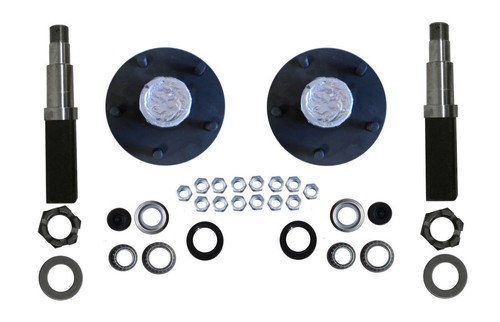 Build Your Own Trailer Axle Kit 3500# Square Spindle 5 x 5.5 Idler Hub ...