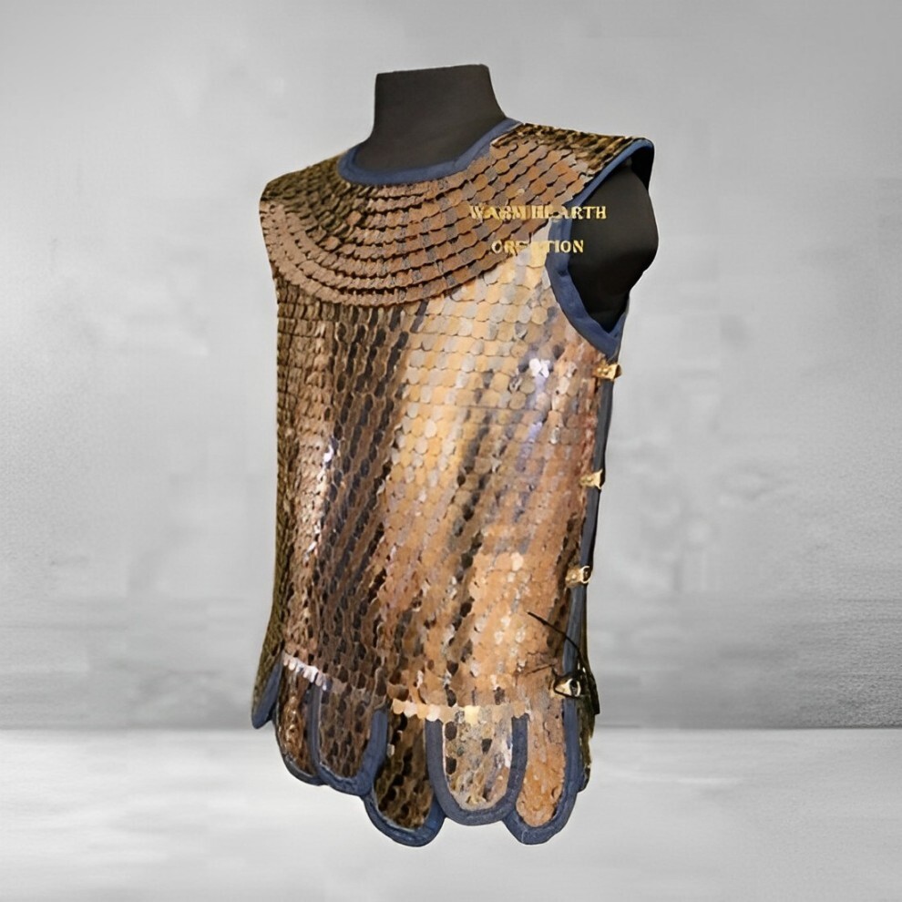 Medieval Scale Armor Lorica Squamata | Roman Warrior LARP/SCA Armor ...