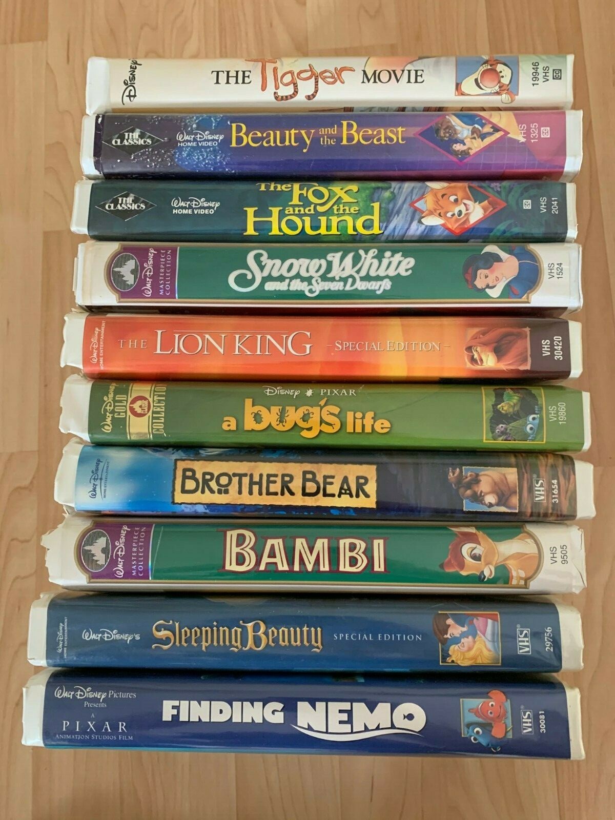 Disney VHS Movie Cassette Lot Very Good Condition | eBay