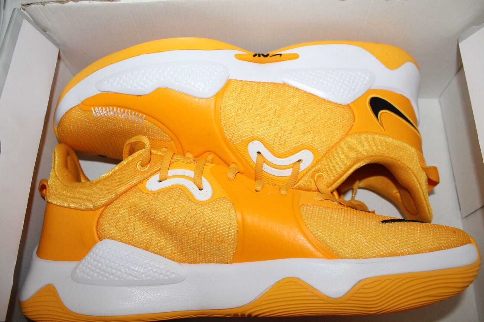 Nike PG 5 TB UNIVERSITY GOLD Yellow White PG5 LA LAKERS DM5045-702 sz ...