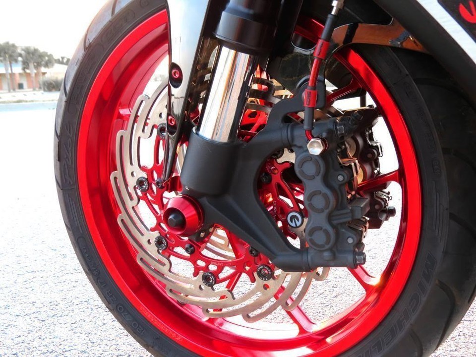 Yamaha R3 Brake Lines (Non-ABS) 2015-2019 2020 Front Rear Red Braided ...