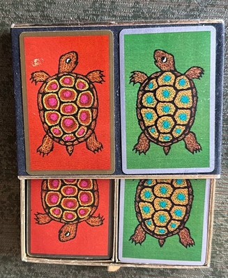 Congress Turtles Tortoise 🐢 Playing Cards, In Box, Double Deck, Nice ...