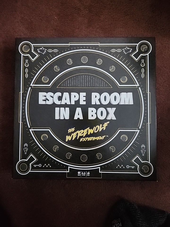 Escape Room in a Box: The Werewolf Experiment Board Game 887961541373| eBay