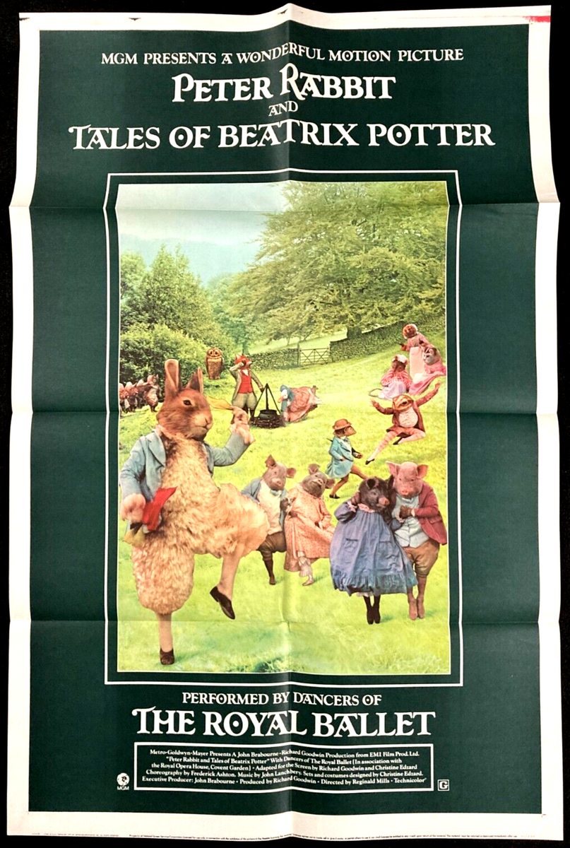 Tale Of Beatrix Potter Poster Peter Rabbit A Beatrix Potter Treasury,